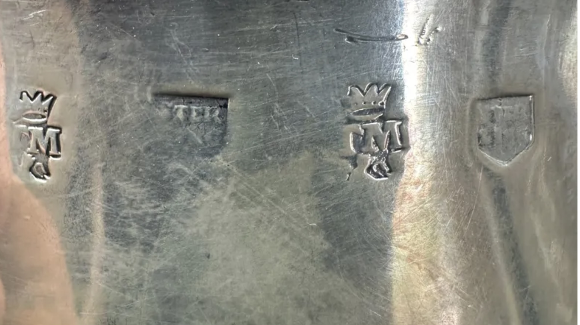 Identifying English Irish silver - Reading Silver Hallmarks - Silver ...