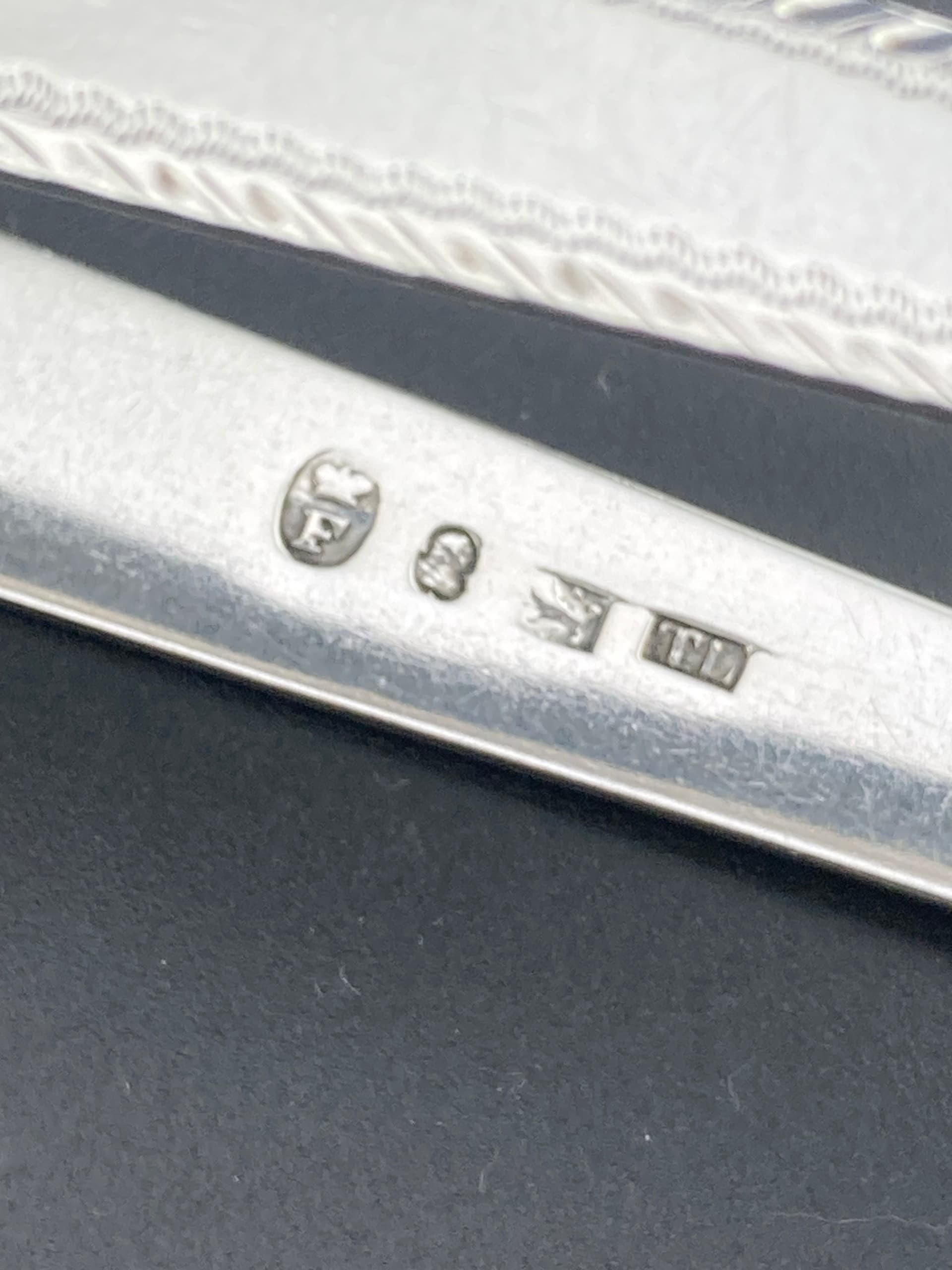 London 1801? F with crown - Reading Silver Hallmarks - Silver Collector ...