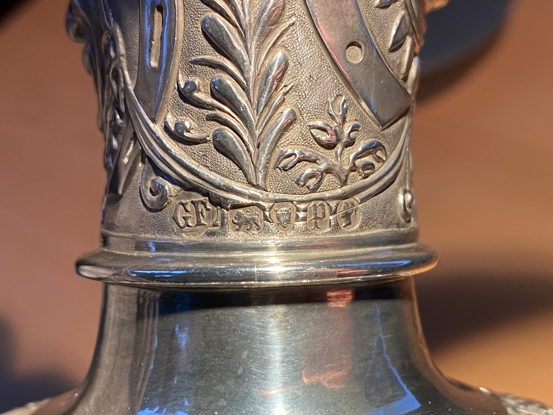 Help with hallmarks on a silver ewer - Reading Silver Hallmarks ...