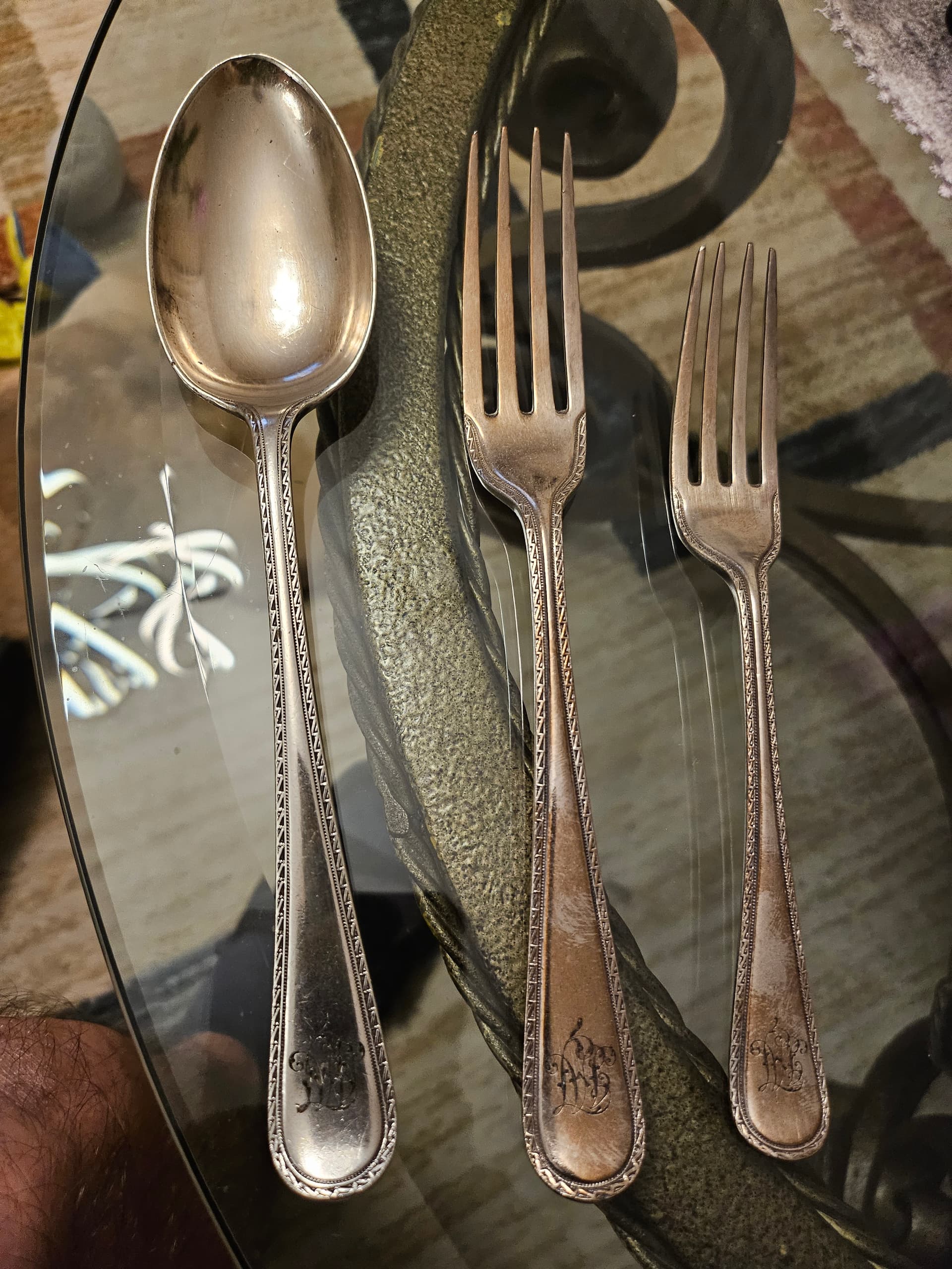 Help with marks on silverware - Silver Collector Forums