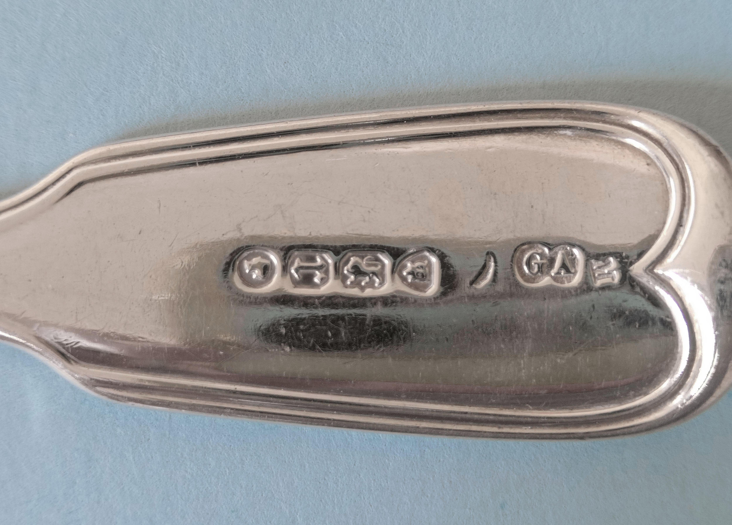 Date Mark for George Adams Sauce Ladle - a Mistake? - Reading Silver ...